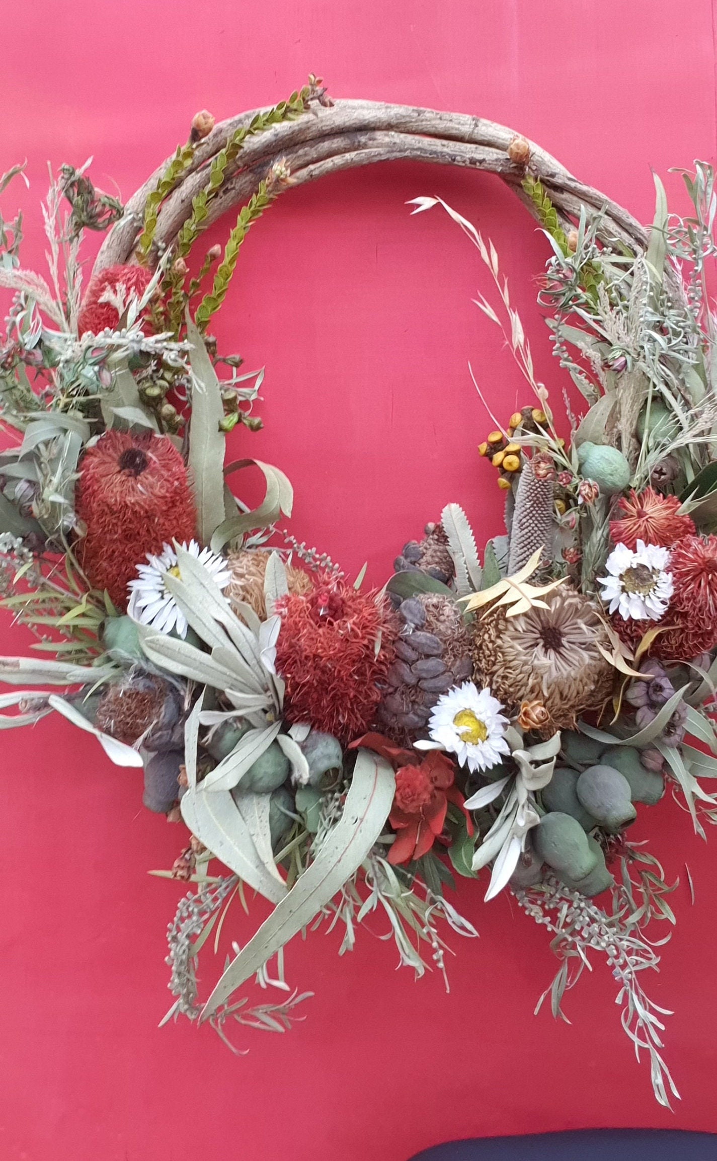 Australian Native Wreath - Etsy Australia