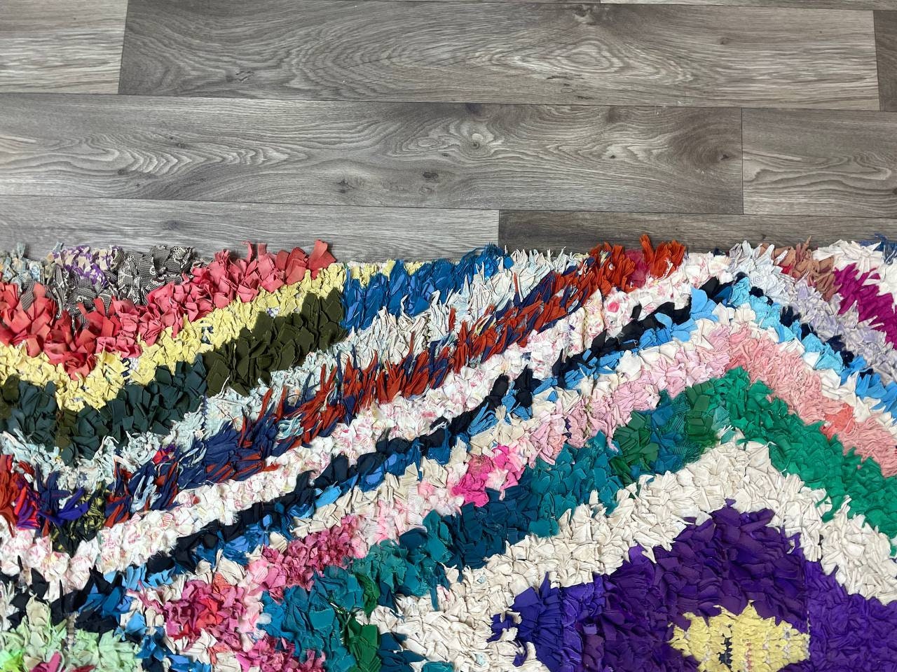 Make a Statement With Our Colorful Wool Rug Handmade - Etsy