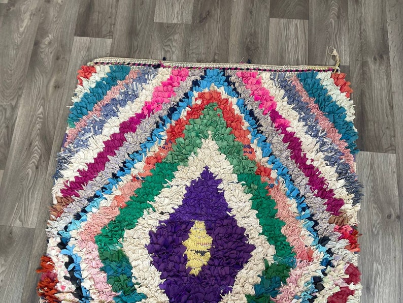 Make a Statement With Our Colorful Wool Rug Handmade - Etsy