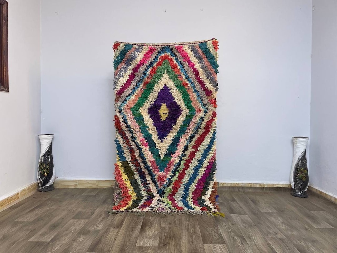 Make a Statement With Our Colorful Wool Rug Handmade - Etsy