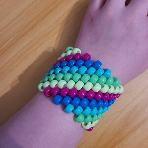 Striped Kandi Cuffs - Etsy