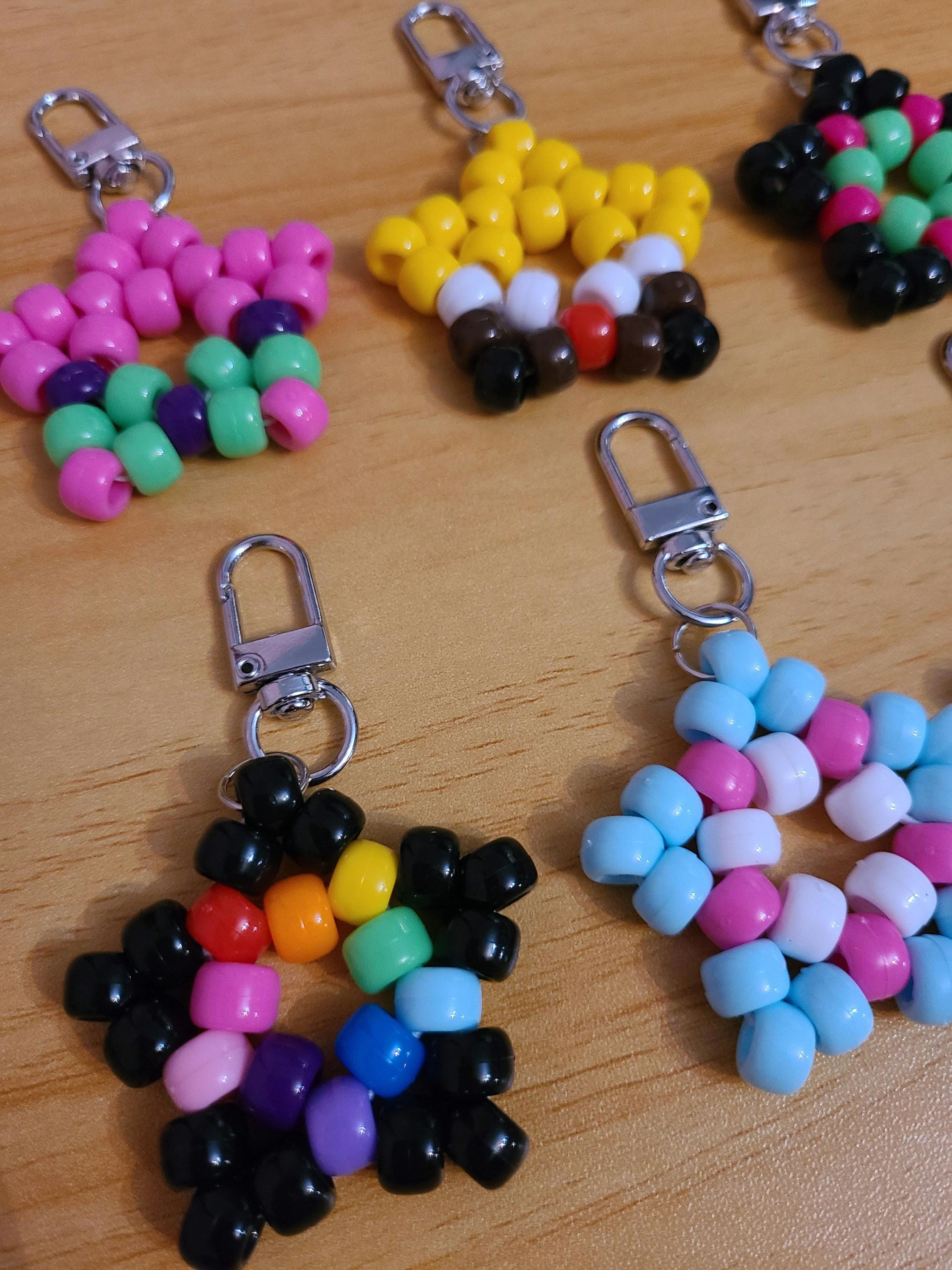Kandi Star Keychain - Etsy