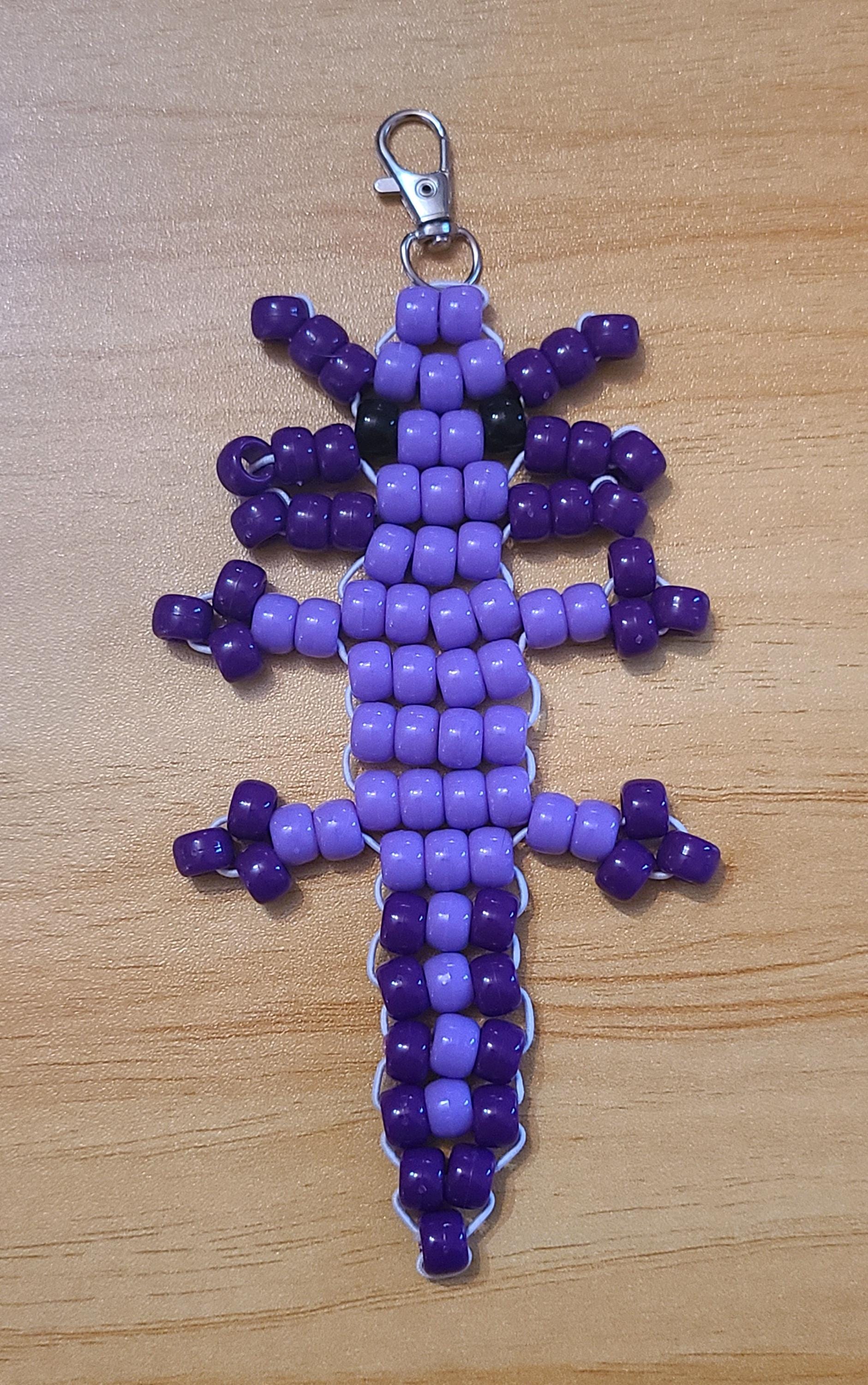 Axolotl Keychain - Etsy