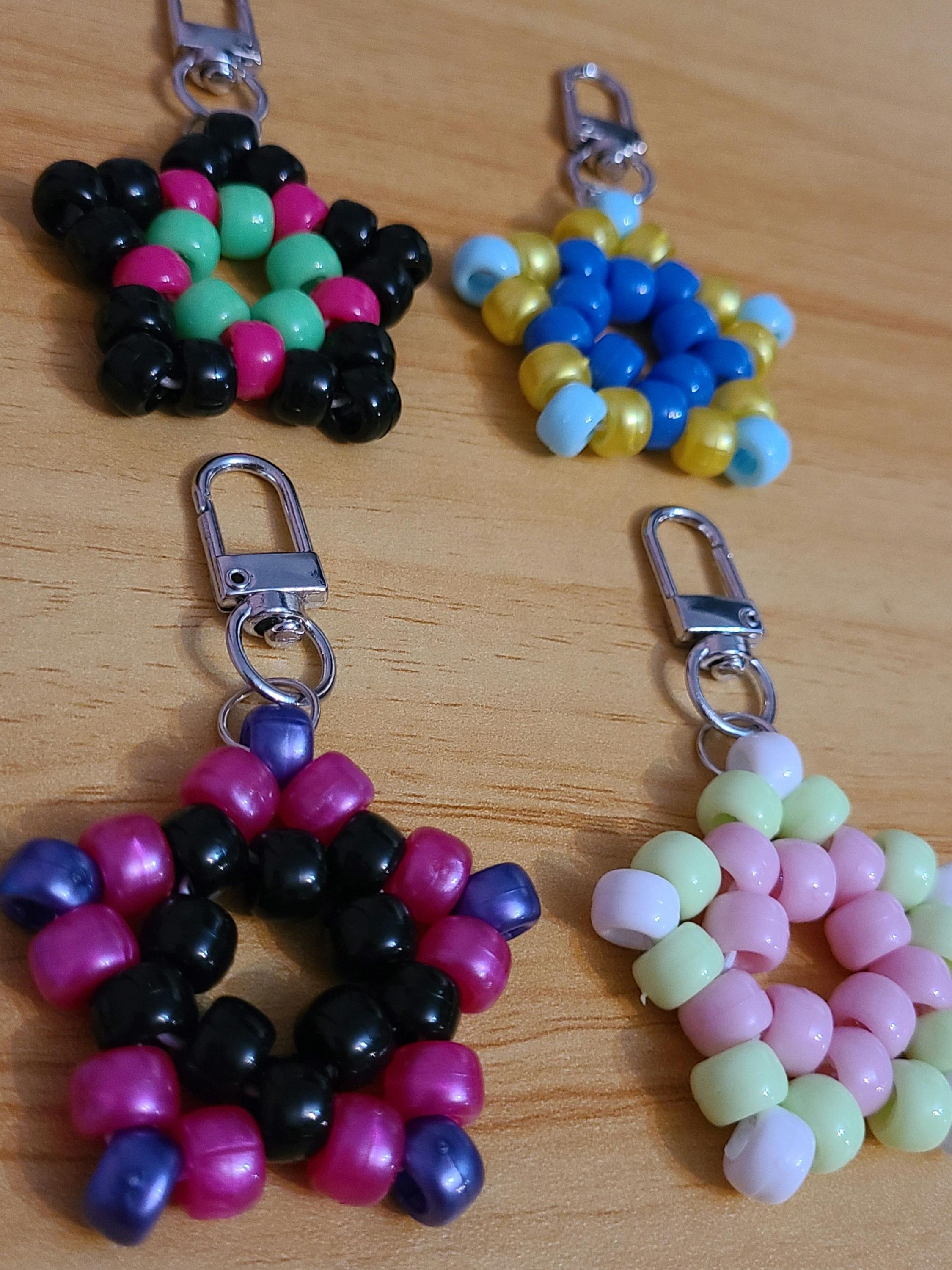 Kandi Star Keychain - Etsy