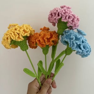 Crochet Carnation Flower Fairy Pattern: Reversible Doll (downloadable ...