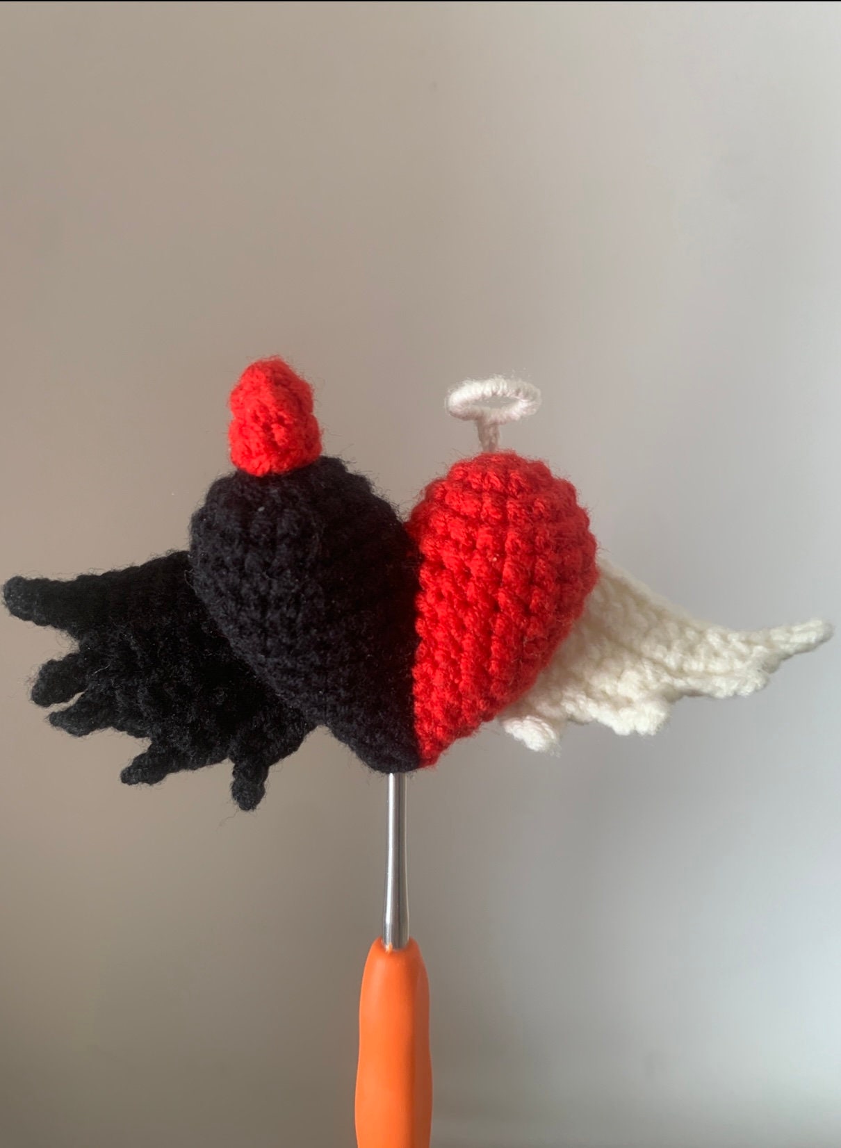 Dual Natured Heart Crochet Pattern downloadable PDF File - Etsy