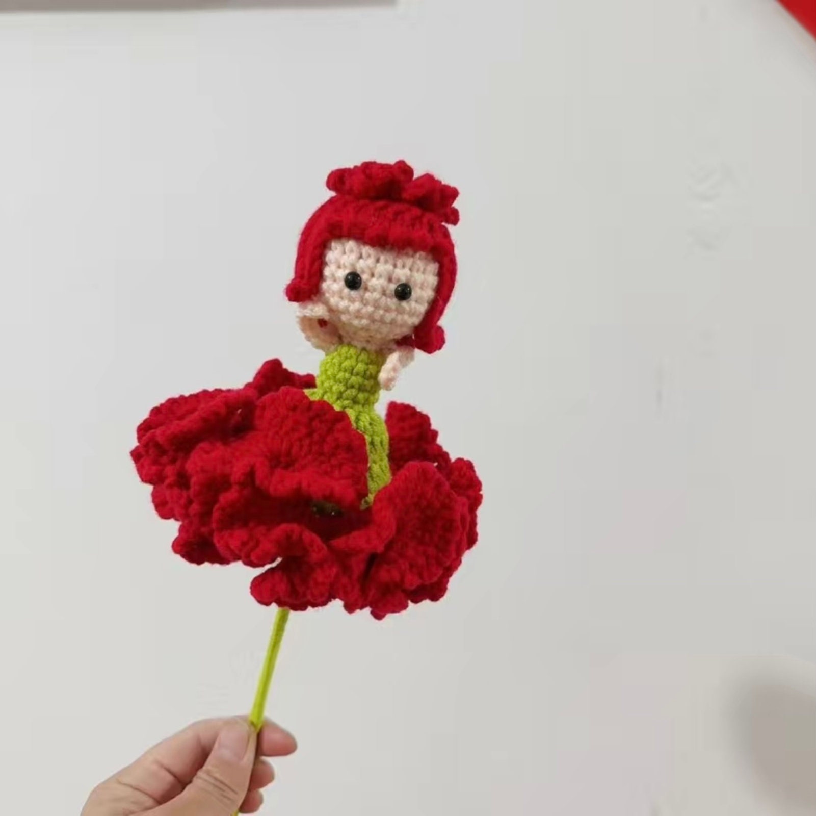 Crochet Carnation Flower Fairy Pattern: Reversible Doll (downloadable ...