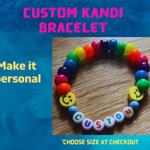 Custom Kandi Bracelets - Etsy