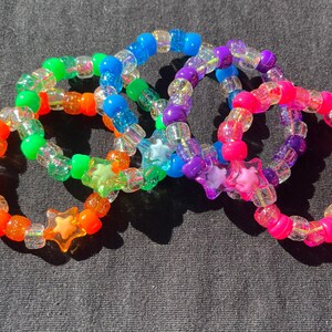 Rainbow Star Kandi Glitter Set - Etsy