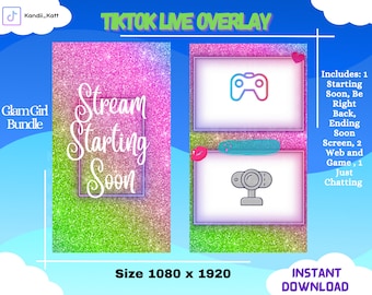 Tiktok Live Overlay - Etsy