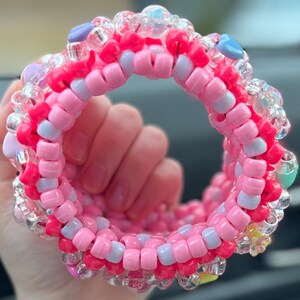 Bubble Gum Mini Rotator Kandi Cuff - Etsy