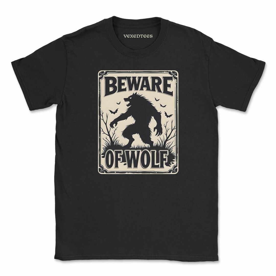 Beware of Wolf Shirt - Etsy