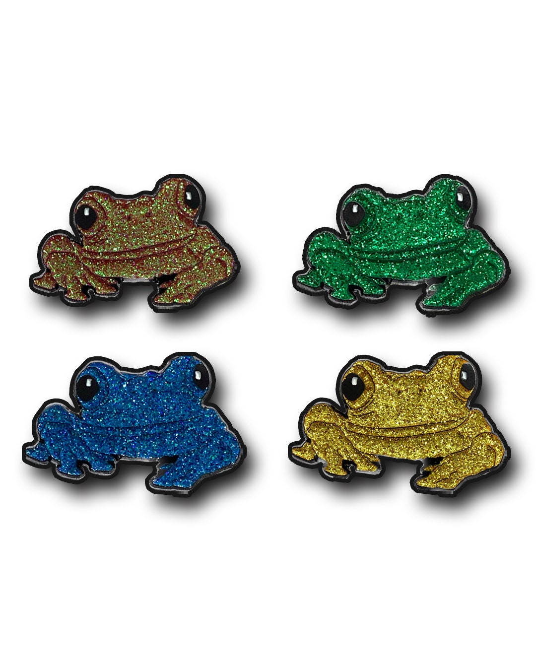 Frogstomp Glitter Enamel Pin Silverchair 90s - Etsy