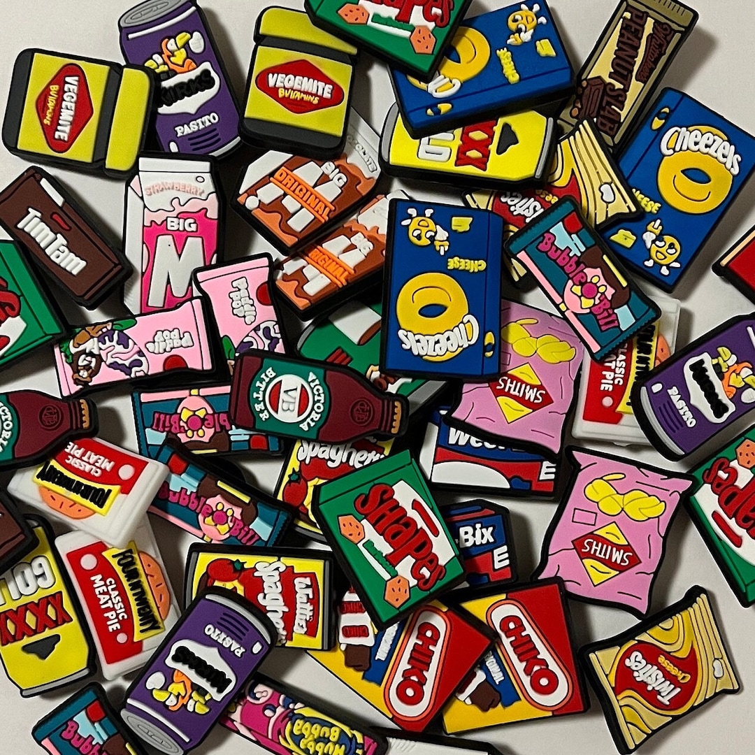 Australian Snack Croc Charms Jibbitz Food Drink Aussie Gift Nostalgia ...