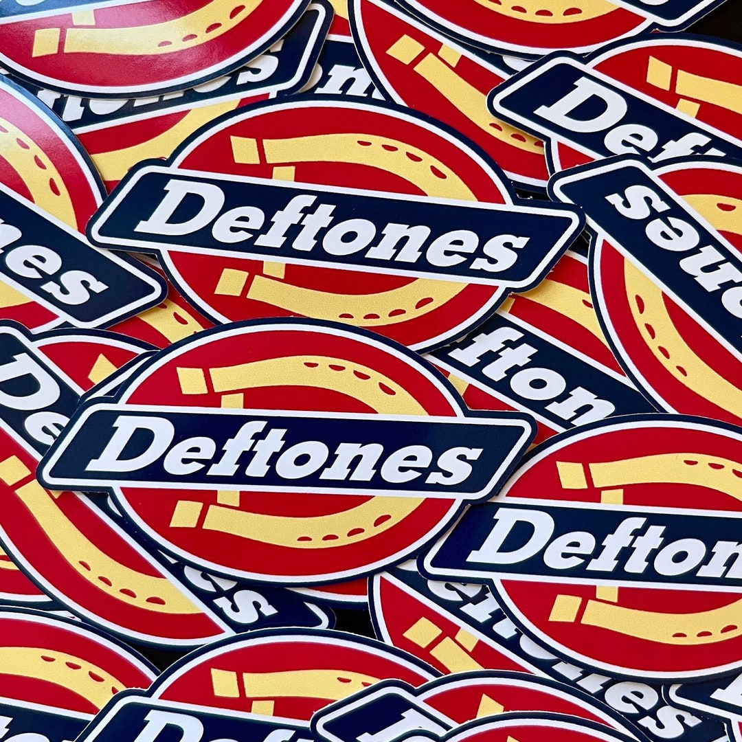 Deftones Horseshoe Dickies Logo Gloss Sticker Waterproof Vinyl - Etsy