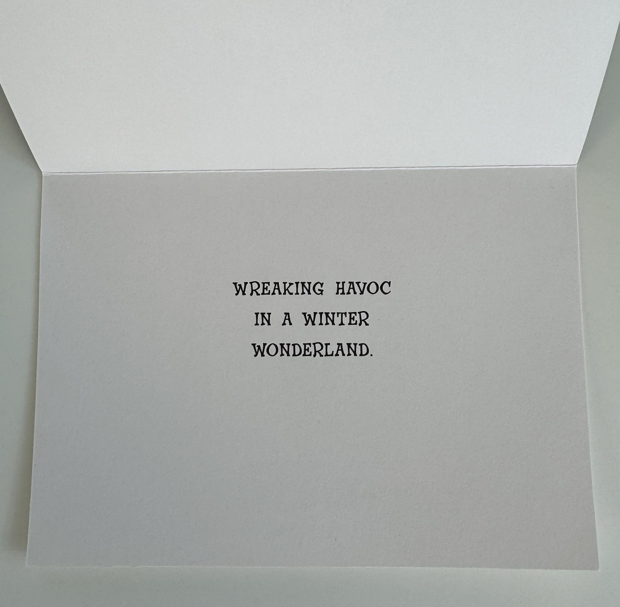 Vintage Simpsons Christmas Greeting Card - Etsy