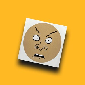 Beavis and Butthead 3" Face Stickers - Etsy