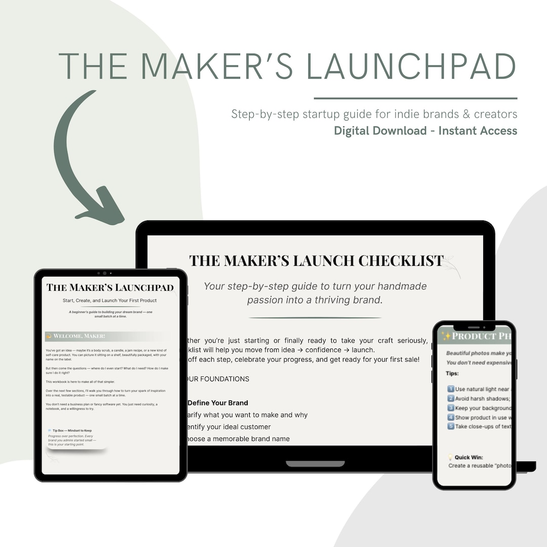 The Maker’s Launchpad | Small Business Startup Guide for Creators ...