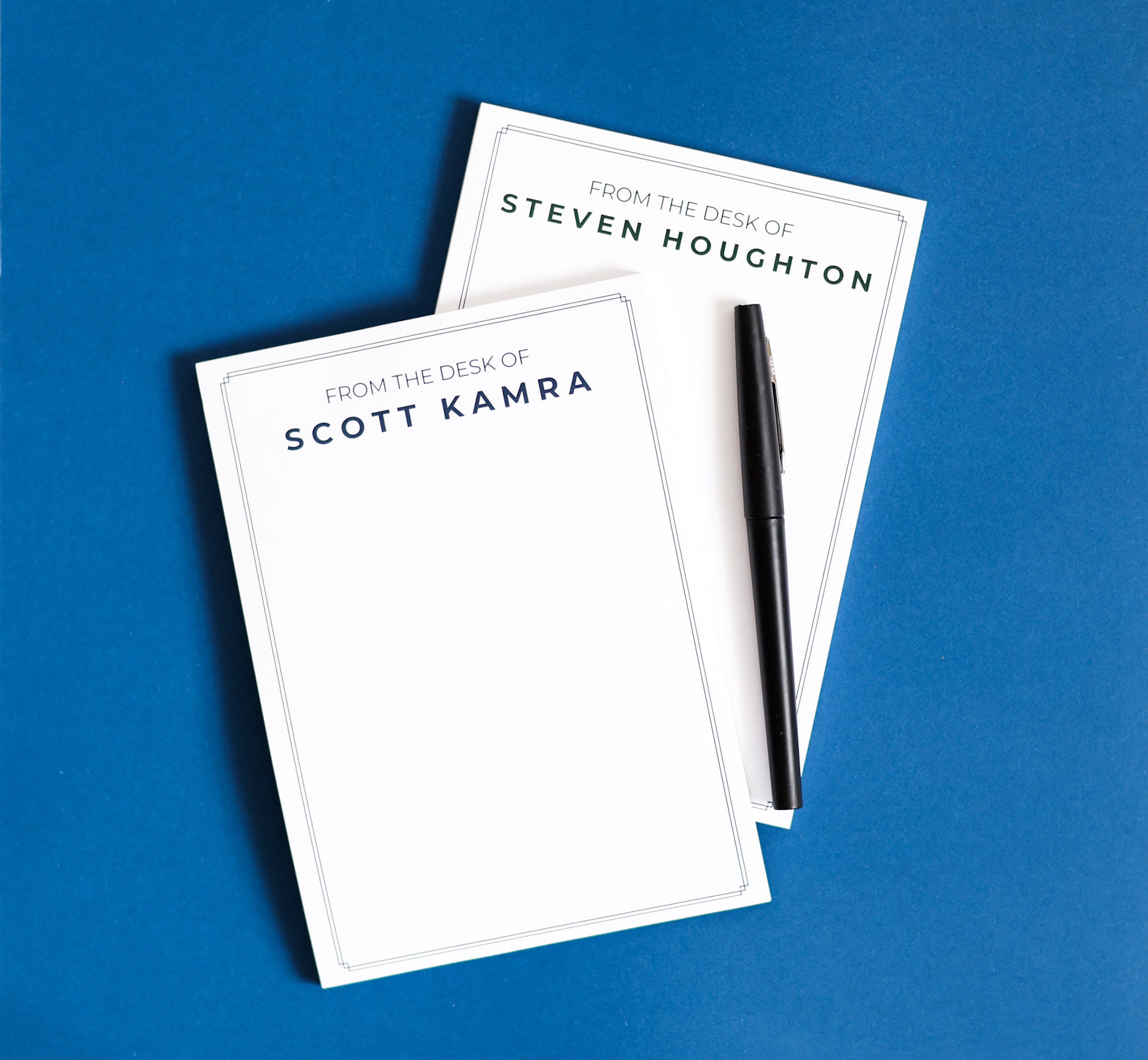 From the Desk - Notepad for Men - Etsy