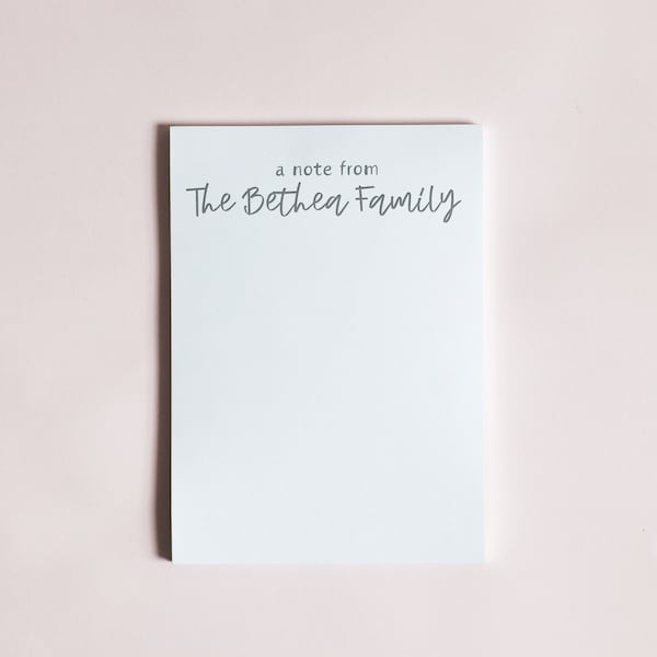 Notepad - Etsy