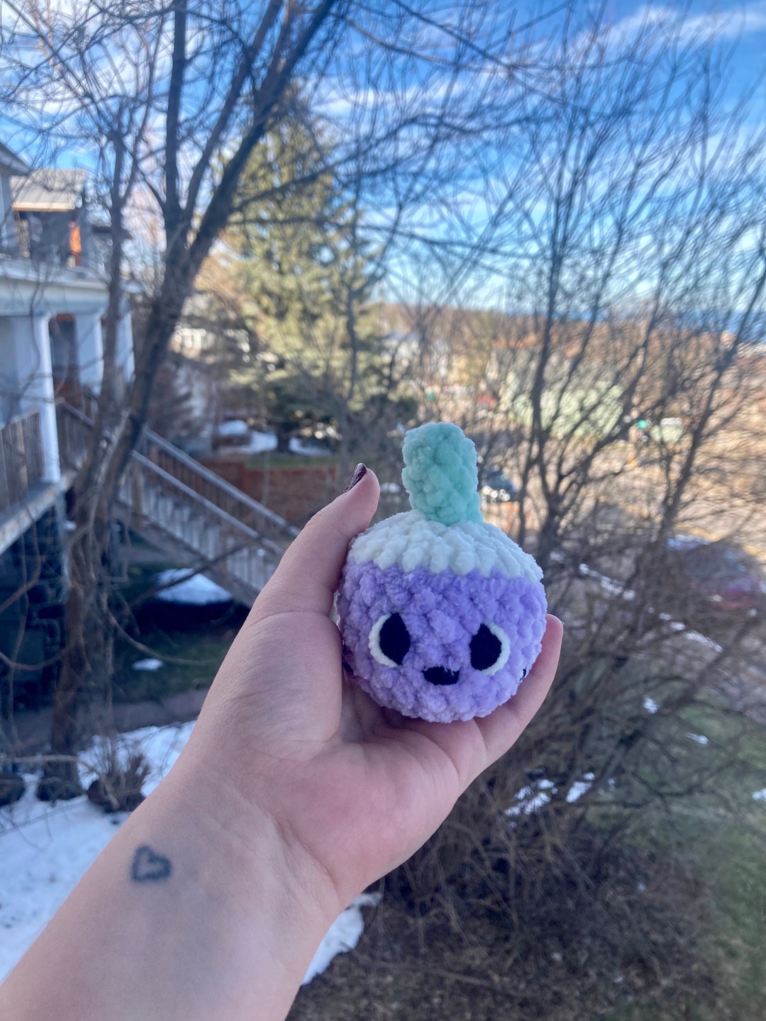 Baby Taro Bubble Tea With Tapioca Pearls Plush - Etsy
