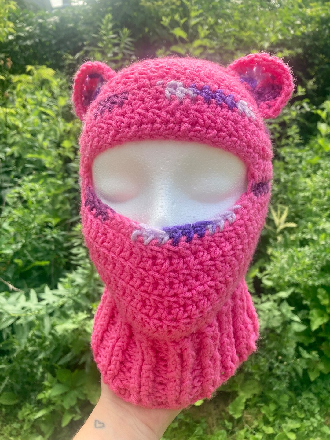 Pink Bear Balaclava Sheisty Ski Mask - Etsy