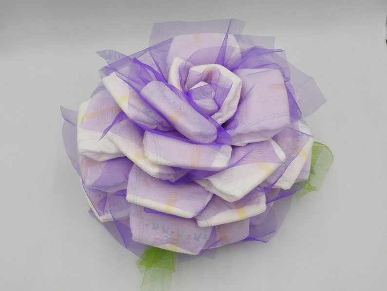 Diaper Cake Rose Baby Shower Gift & Centerpiece - Etsy