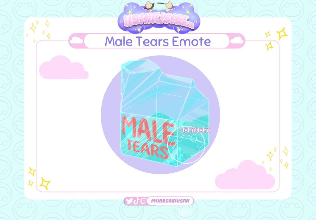Male Tears Juice Box - Twitch Discord Youtube - Etsy