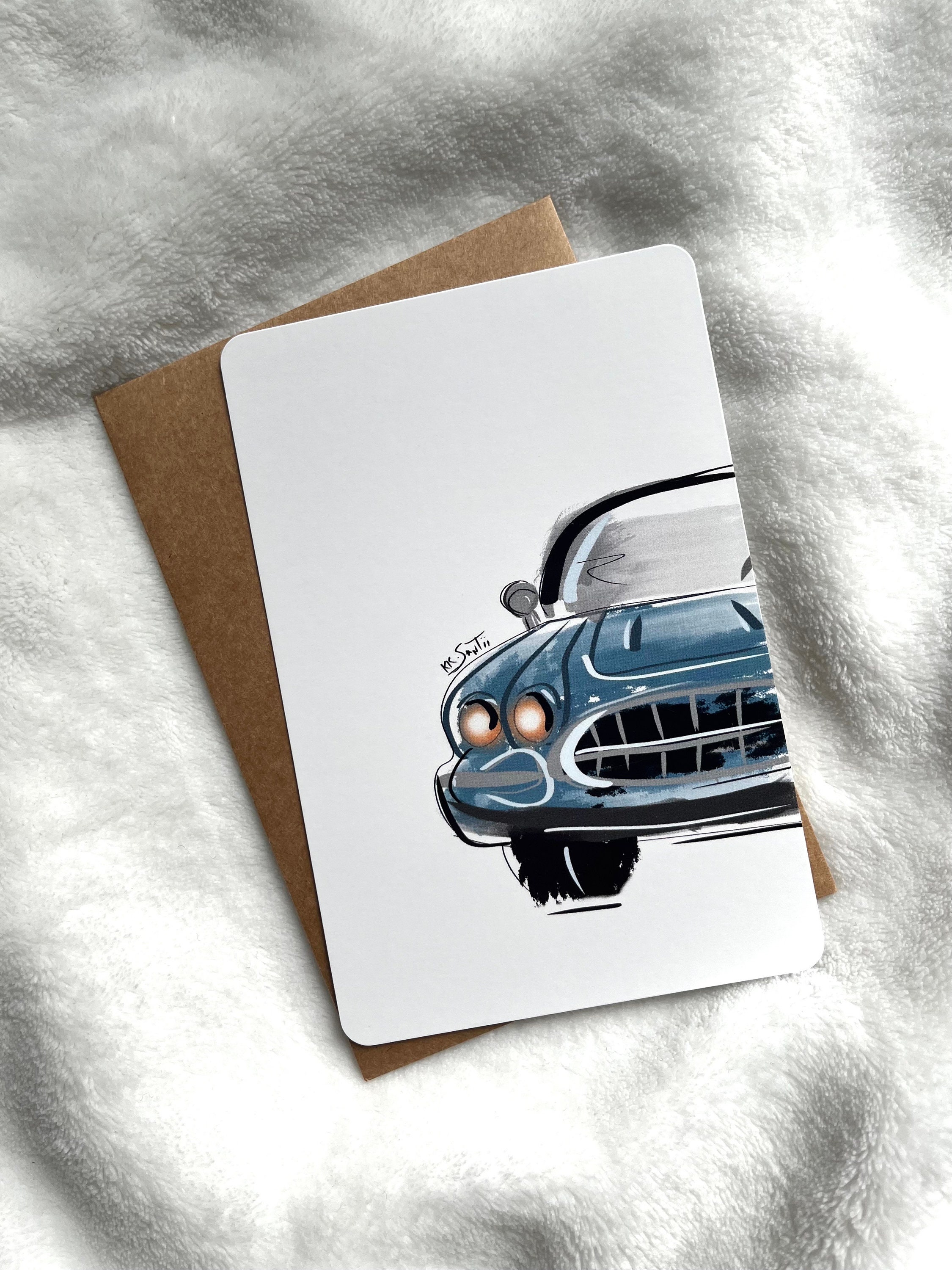 La Corvette | Card | Kit - Etsy