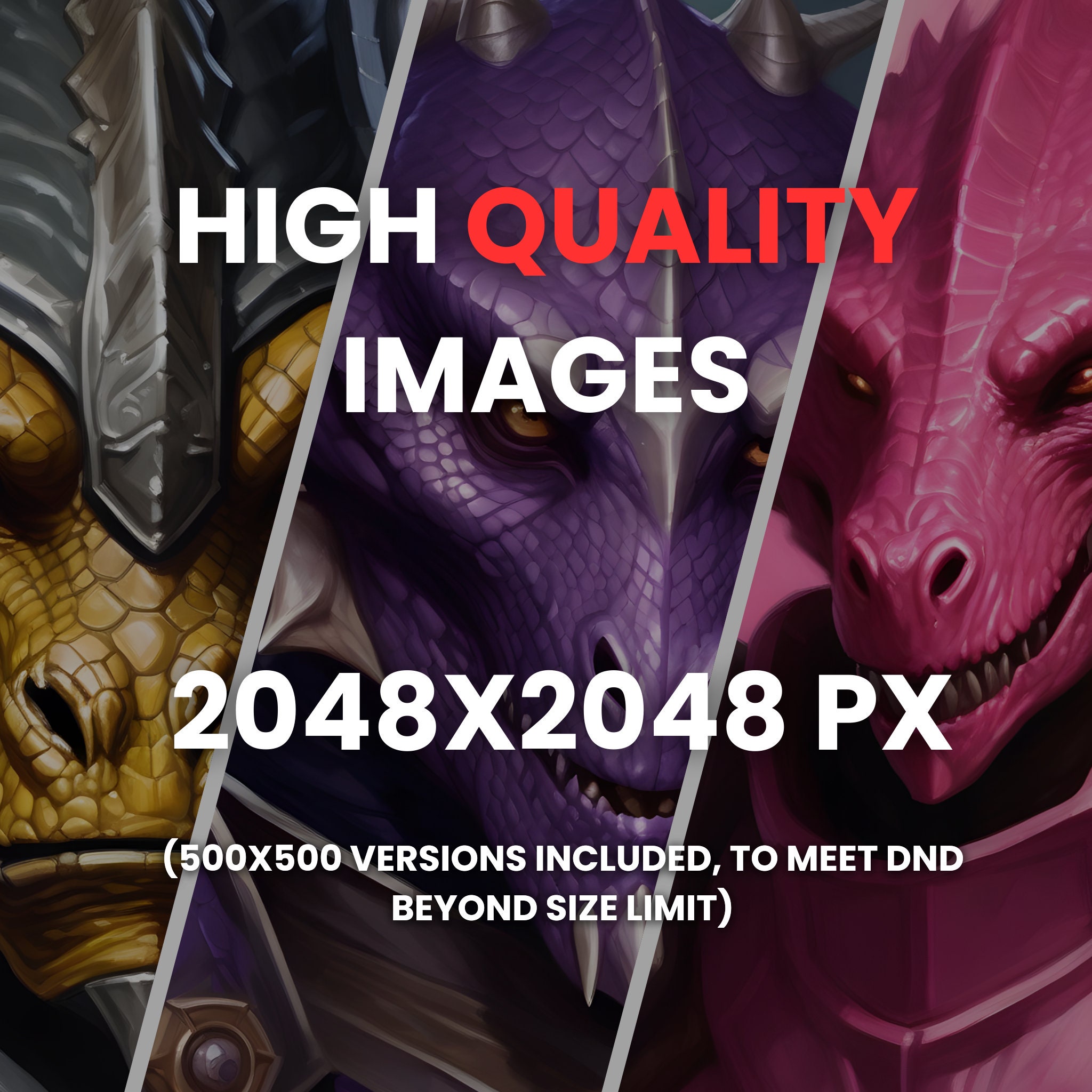 18 TTRPG Dragonborn Character Portraits Character Portraits for ...