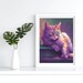 CAT Poster Designs for Cat Lover Gift Ideas WATERCOLOR Cat Artwork Set ...