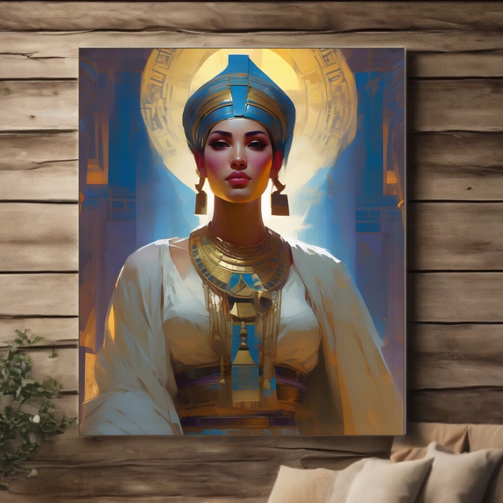 Egyptian Queens COLLECTION Set of 6 Digital Prints Ancient Egyptian ...