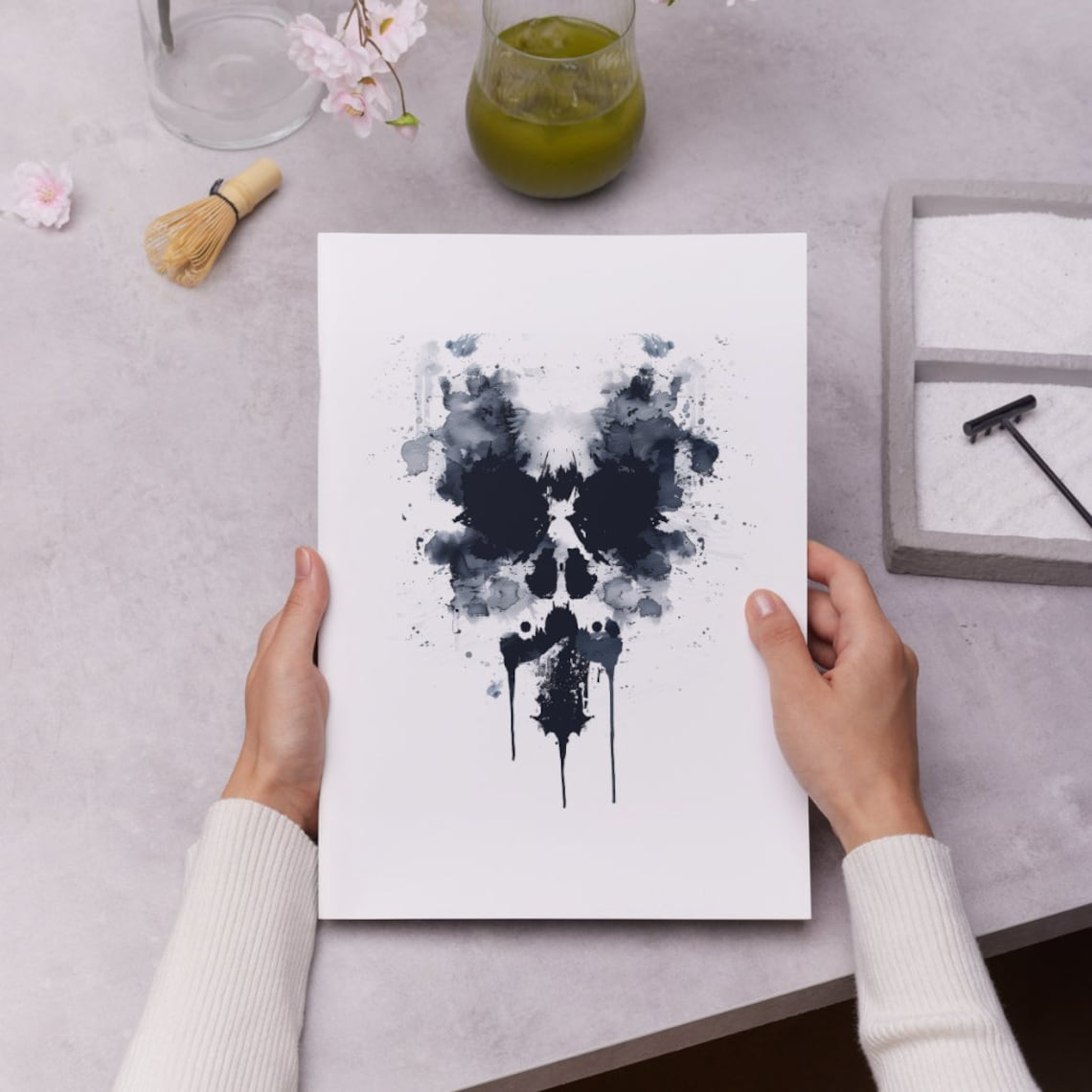 16 Rorschach Inkblot Designs, Instant Download Art, Rorschach Digital Prints, Inkblot Poster ...