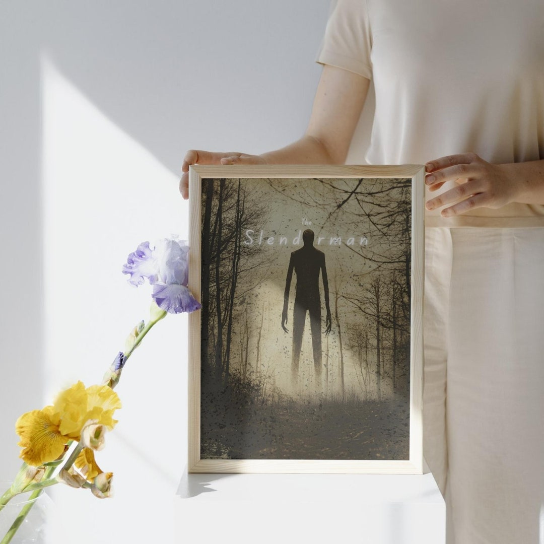 Slenderman Poster | Cryptid Movie Poster | Slenderman Movie Poster ...