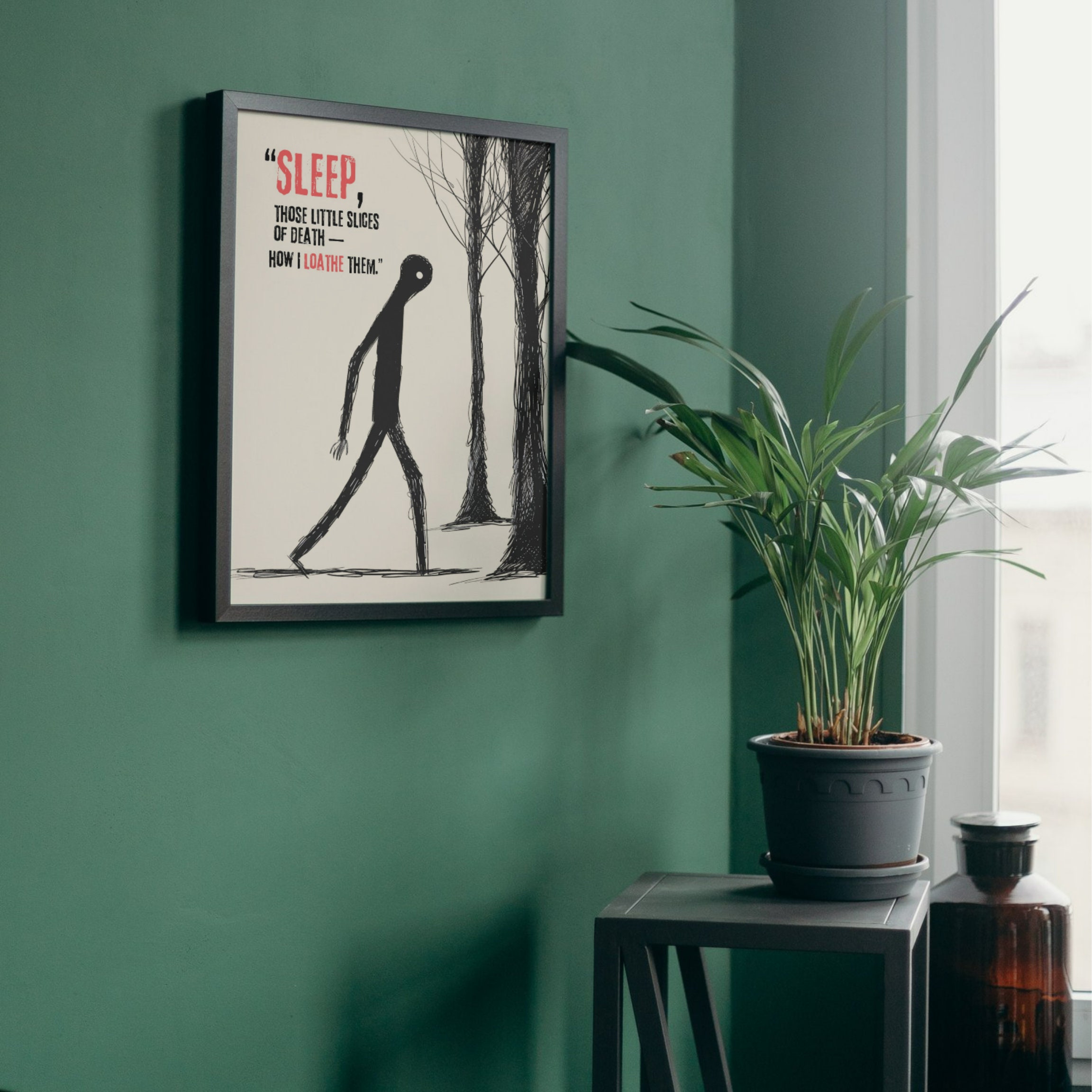 Edgar Allen Poe Quote Digital Print | Instant Download Wall Art ...