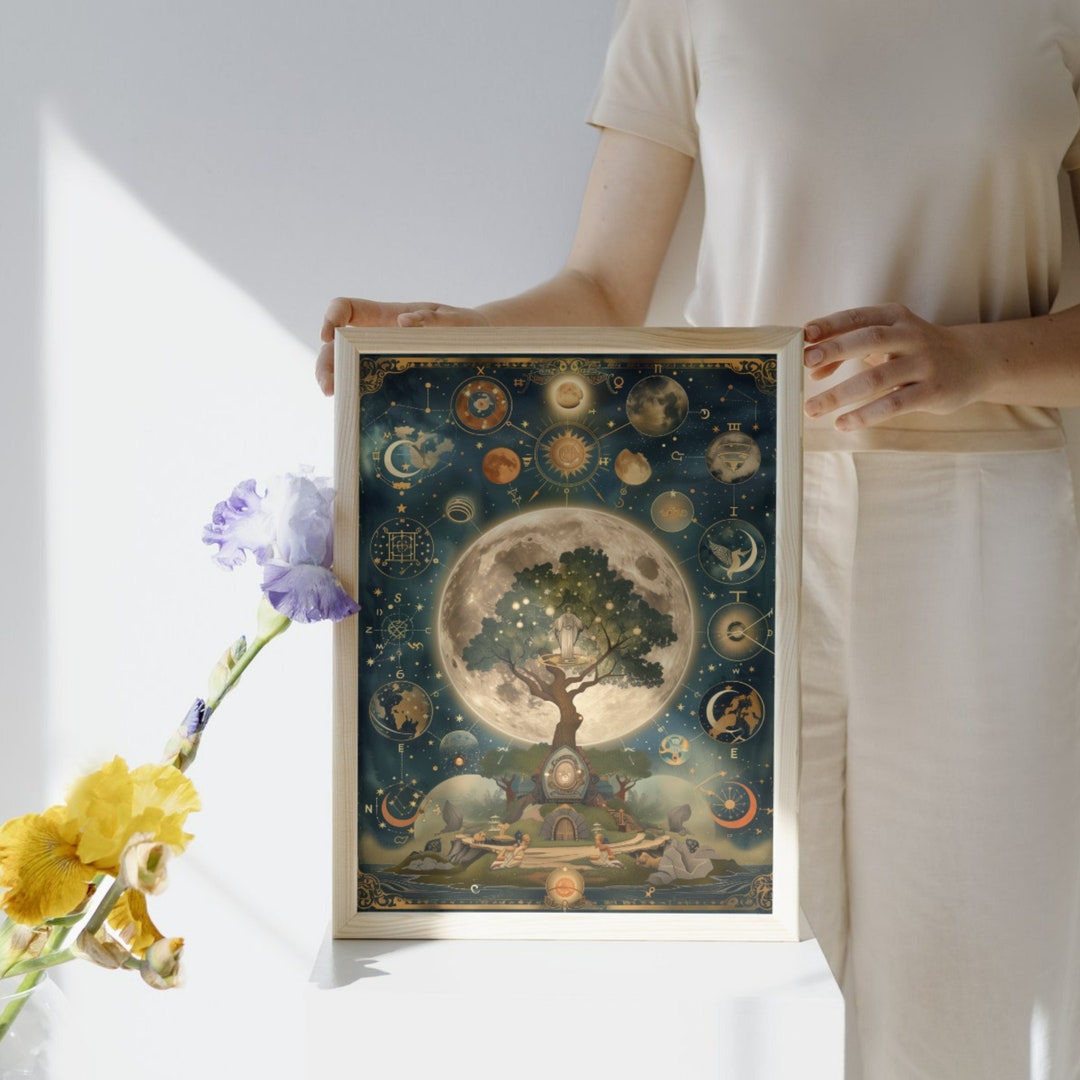 The Tree of Life Digital Print | Instant Download | Star Tree, Universe ...