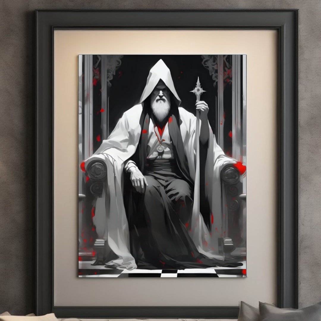 Blood Magic 5 Blood Magic Occult Vampire Digital Artwork Poster, Canvas ...