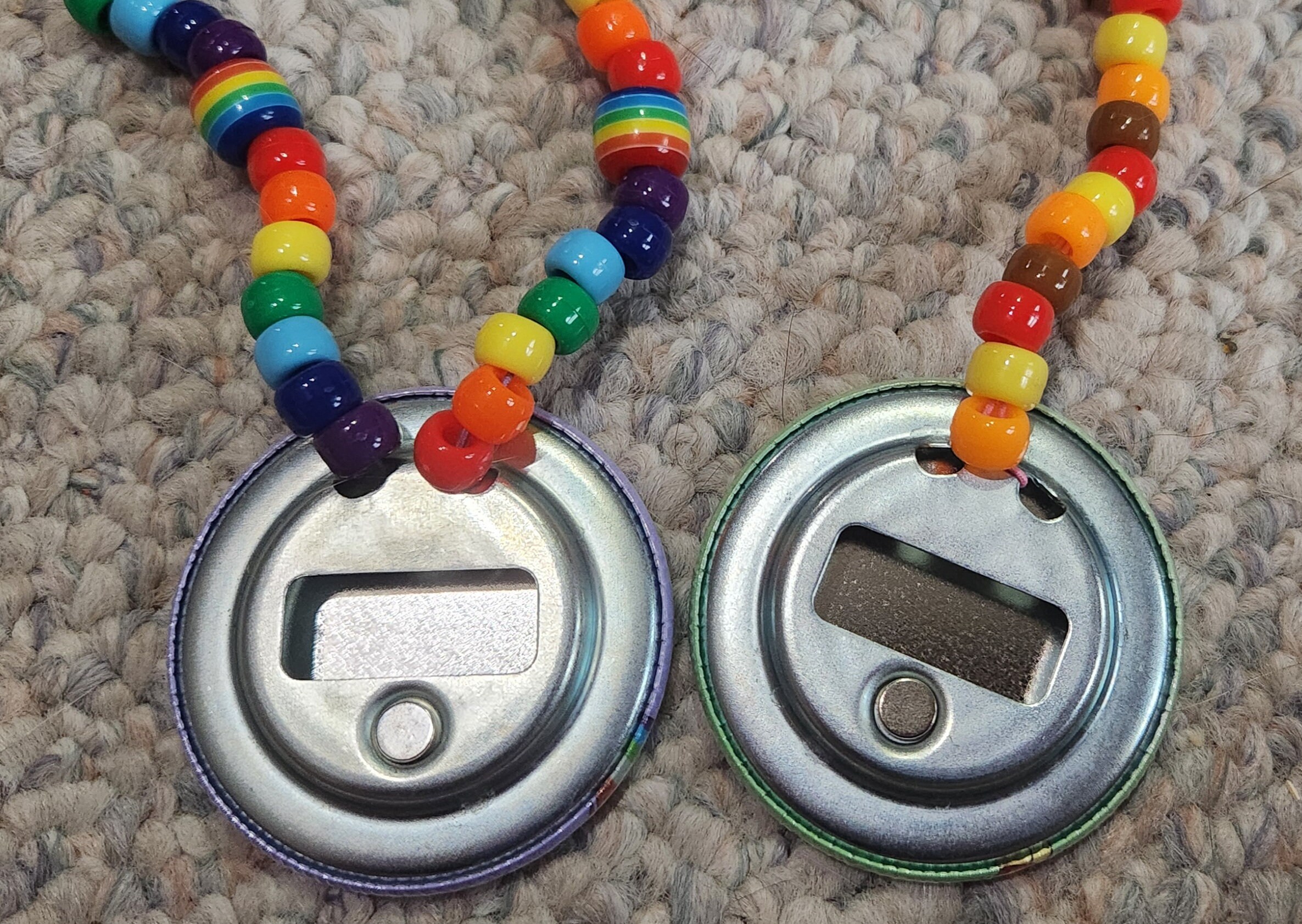 My Little Pony Kandi Necklace/keychain Bottle Openers - Etsy