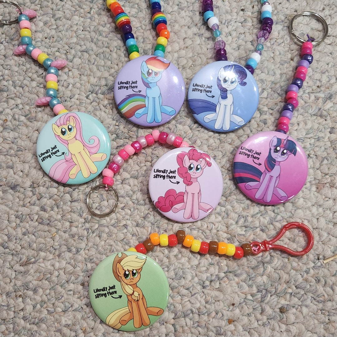 My Little Pony Kandi Necklace/keychain Bottle Openers - Etsy