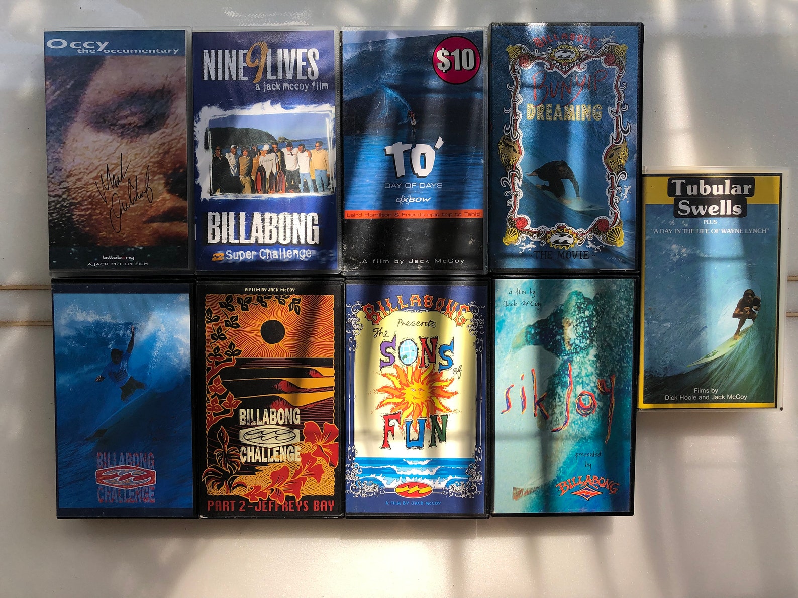 Jack Mccoy Vintage Surf VHS Collection - Sold Separately - 1990 - 2002 ...