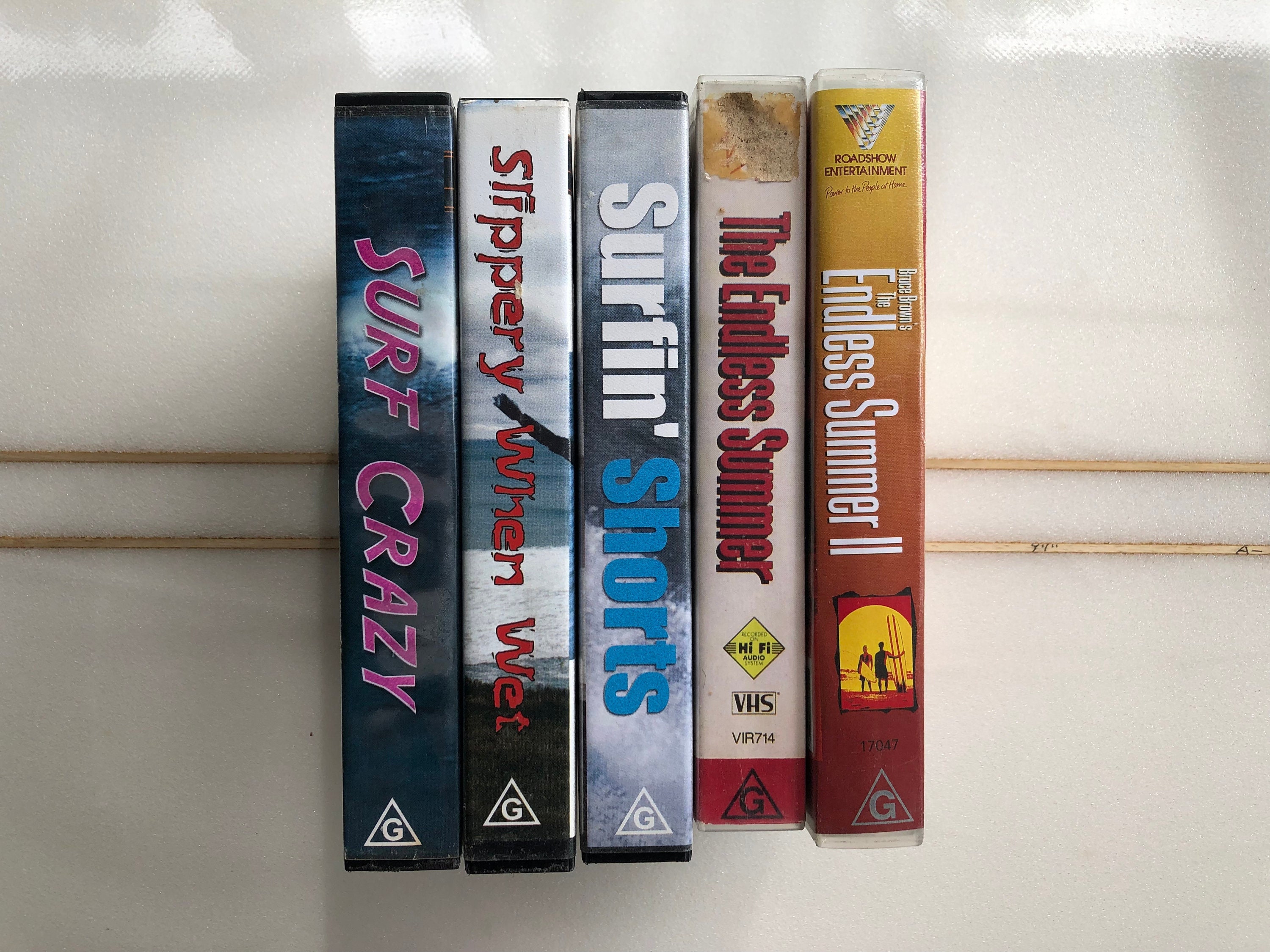 Bruce Brown Vintage Surf VHS Collection Sold Separately 1958 1995 ...