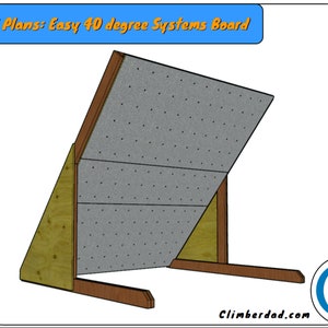 Home Climbing Wall Build Plans for the Kilter Board Home Wall or Mini ...