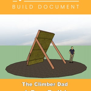 1 Day Build Climbing Wall, Self Supporting - Etsy