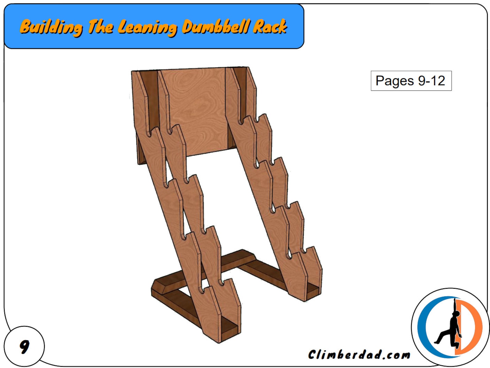 Dumbbell Rack Dumbbell Tree Build Plans, 2 for 1 - Etsy