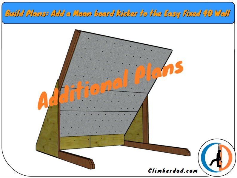 Home Climbing Wall Build Plans for the Kilter Board Home Wall or Mini ...
