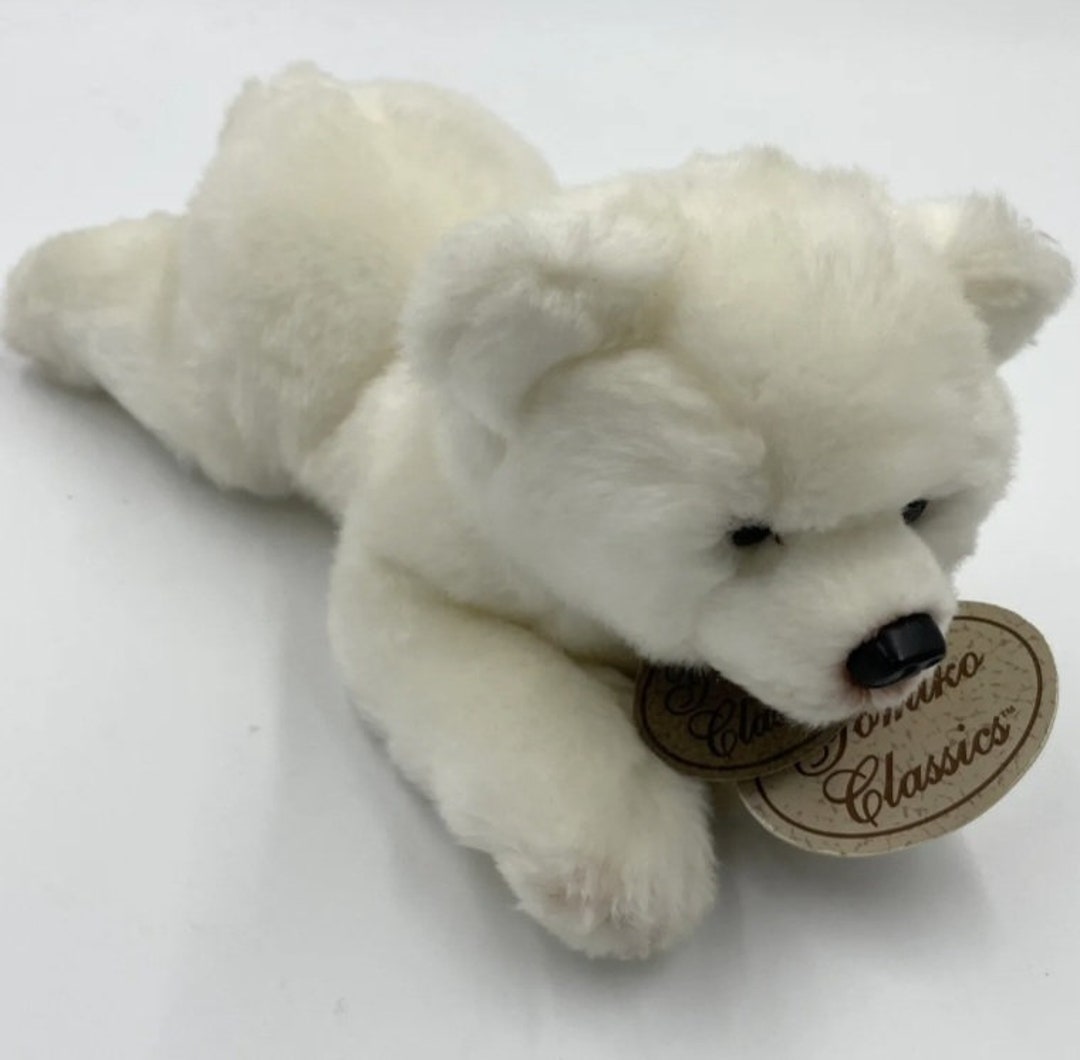Russ Berrie Polar Bear Plush Teddy Bear Yomiko Classics - Etsy