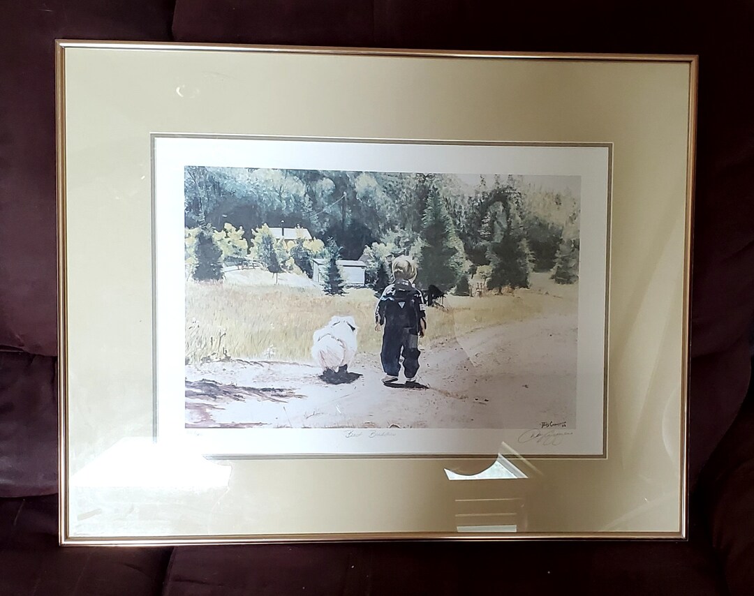Framed Doug Capogreco Numbered, Pencil Signed Print Best Buddies - Etsy