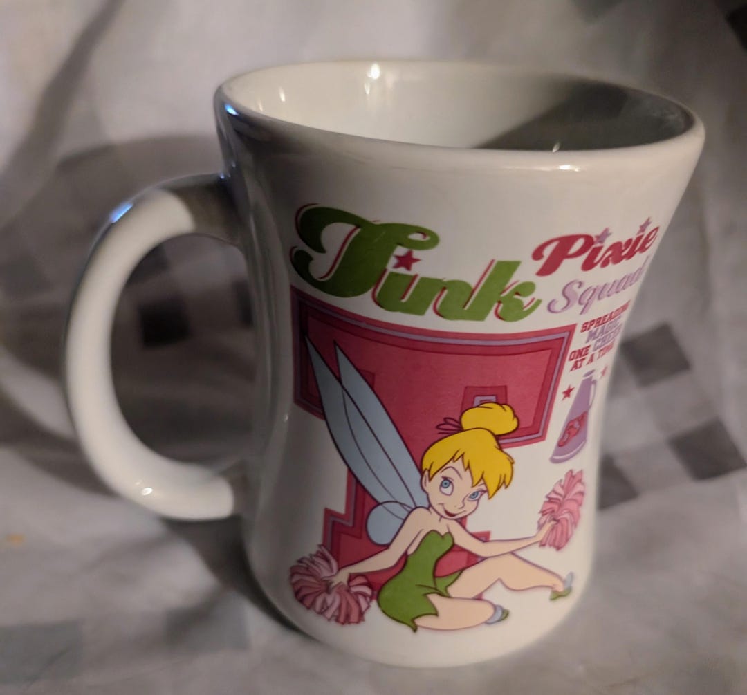 Disney Pink Pixie Squad Spreading Magic One Cheer at a Time Mug. Tinkerbell - Etsy