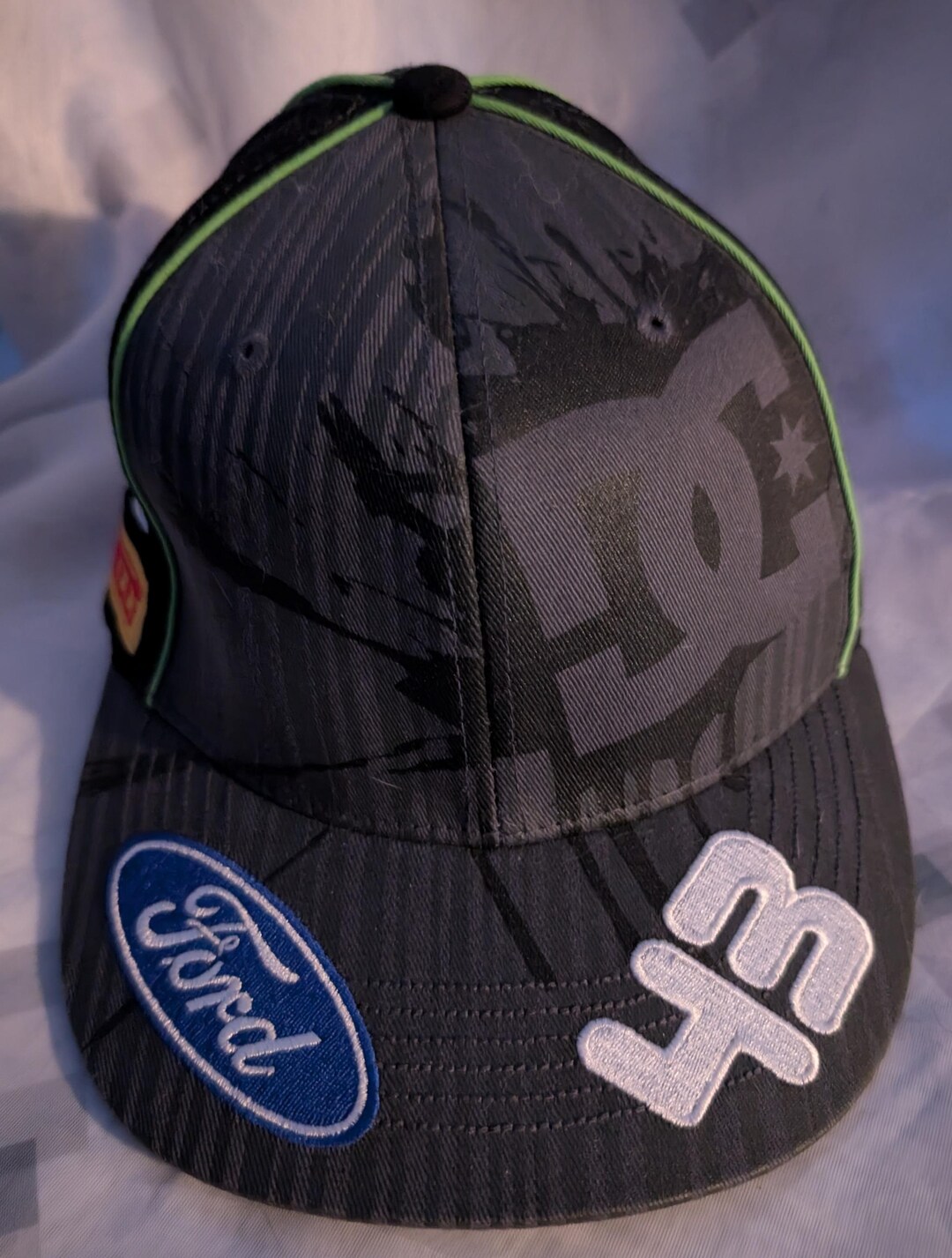 Vintage Y2K 2000s DC Shoes Fitted Hat Ken Block Monster Ford Pirelli - Etsy