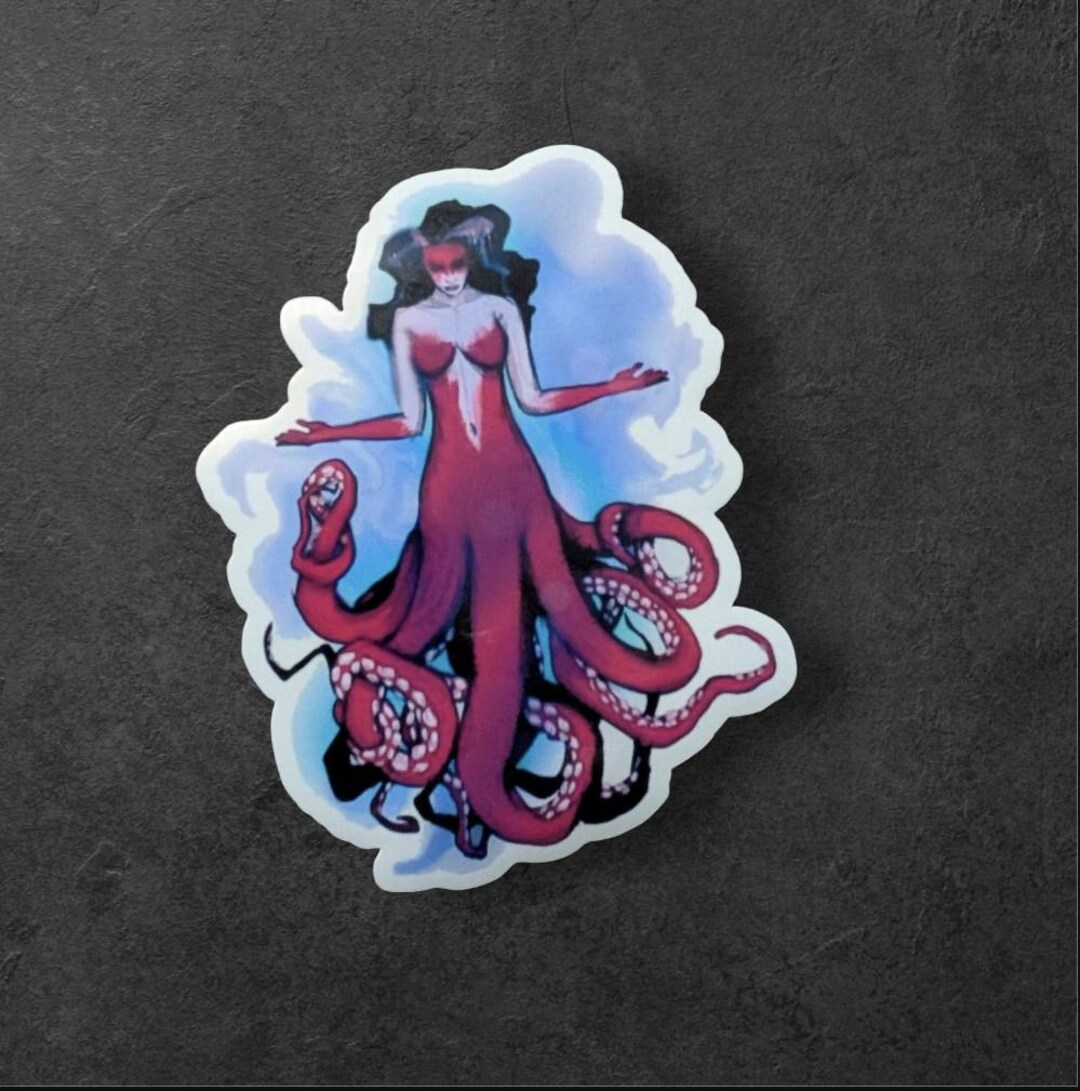 Scarlet Witch X Ursula Sticker - Etsy